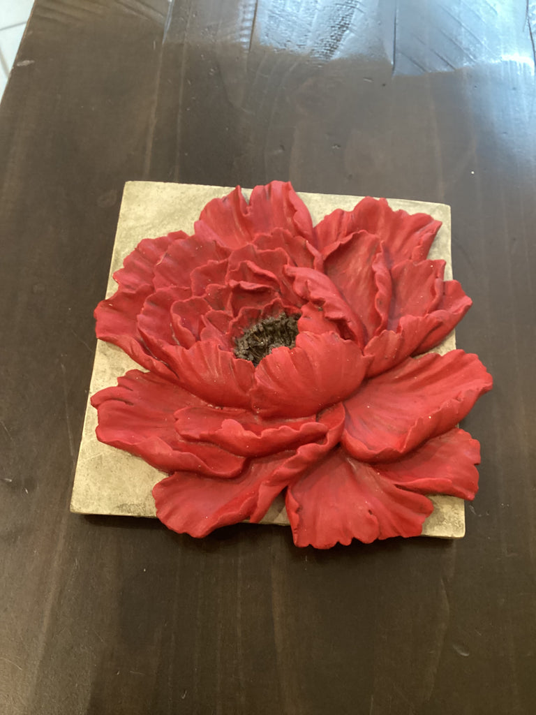 Small Single Square Poppy Wall Tile – Martello Alley