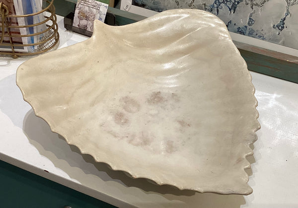 Deep Dish Leaf Bowl by Concrete Design Studio – Martello Alley
