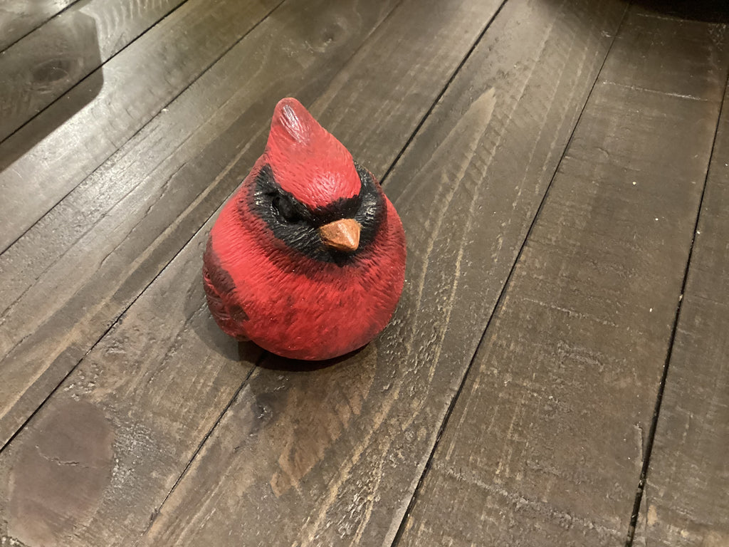 Baby Cardinal Concrete Statue – Martello Alley