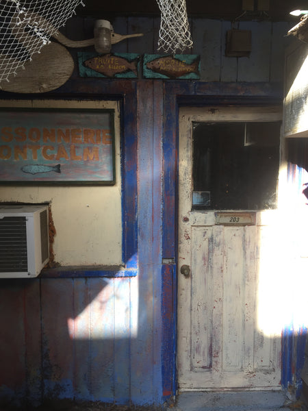 Poissonnerie Montcalm vintage sign – Martello Alley